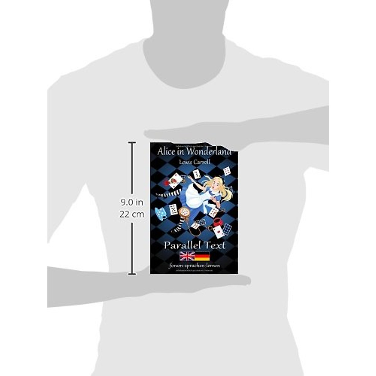 Alice in Wonderland / Alice im Wunderland - Bilingual German English with sentence-by-sentence translation placed directly side by side (German Edition)