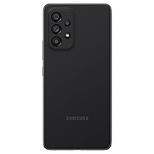 Samsung Galaxy A53 5G (128GB, 6GB) 6.5", IP67 Water Resistant, Dual SIM GSM 4G Volte Unlocked (Not Verizon Boost At&t Cricket) International Model A536E/DS (25W Charging Cube Bundle, Awesome Peachh)