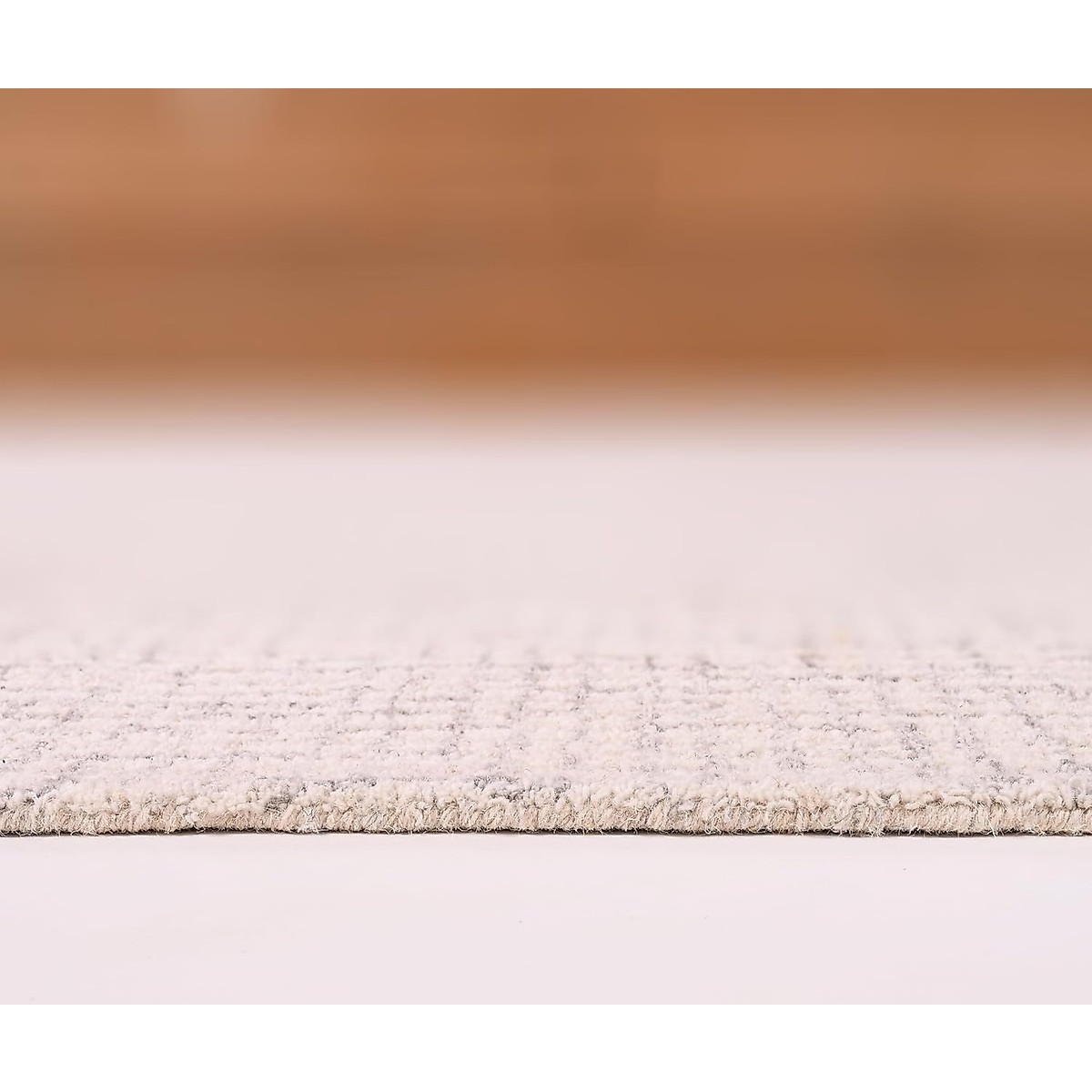 Restoration and Renovation Abstract & Herringbone Collection Handmade Wool Area Rug - Durable for High Traffic, Contemporary Design for Living Room, Bedroom, Dining Room Decor (Multi B, 9' x 12')