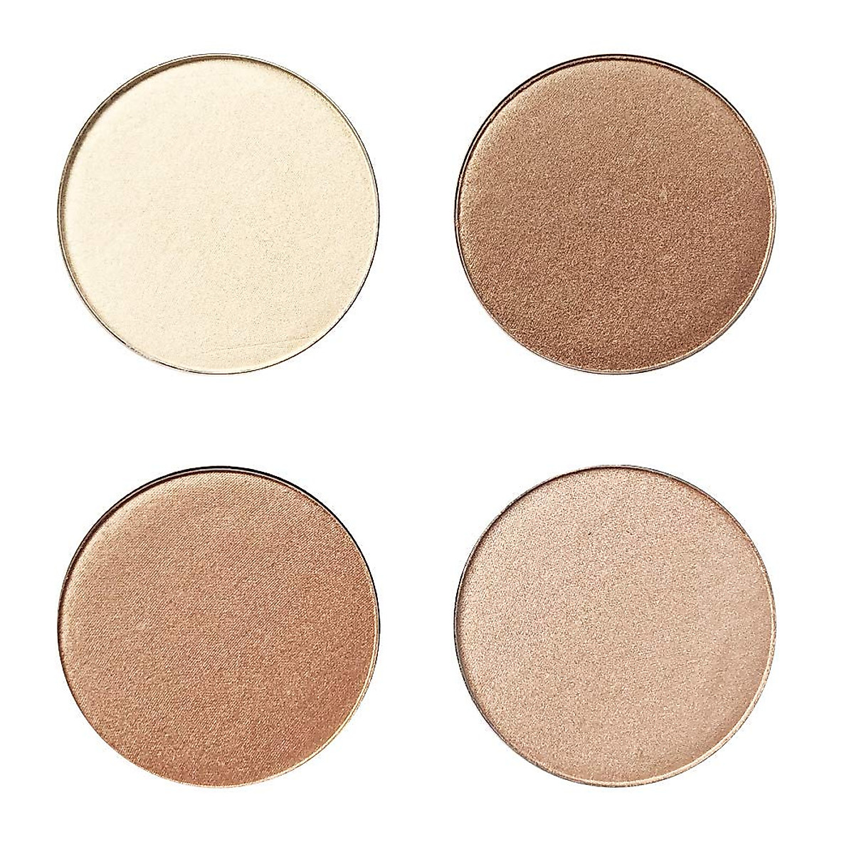 LIFUS Highlighter Palette，Highlighter Makeup Palette, Glow Bronzer Highlighter Powder Kit,Face illuminator makeup palette