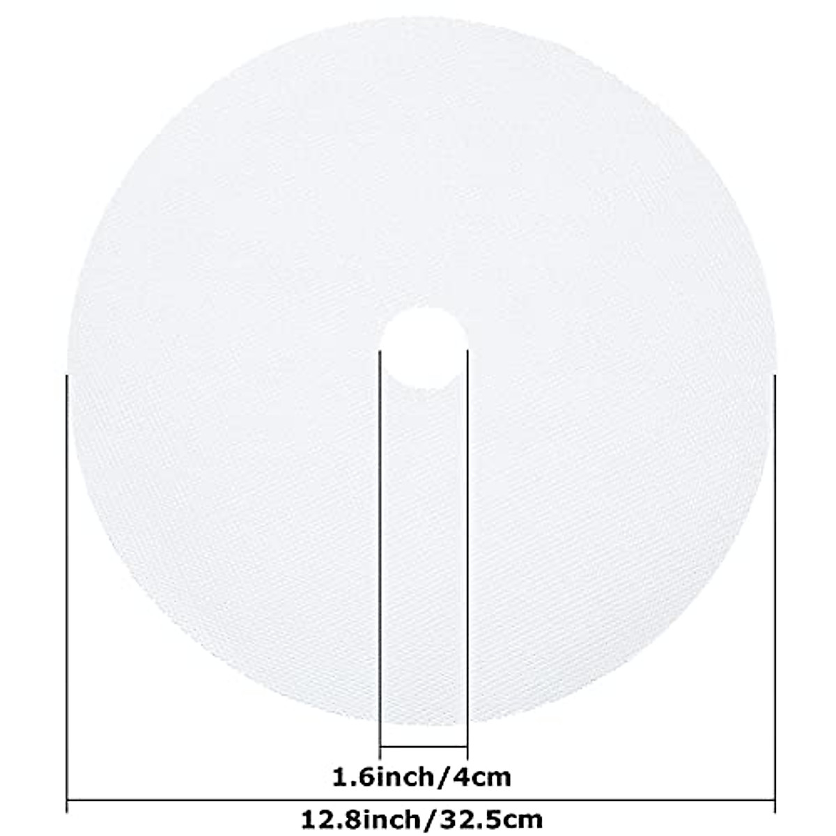 16 Pack Round Silicone Dehydrator Sheets, 13 Inch Non-stick Round Dehydrator Mesh, Silicone Steamer Liners, Fruit Dehydrator Mats for Drying Fruit, Making Beef Jerky, Steaming Food