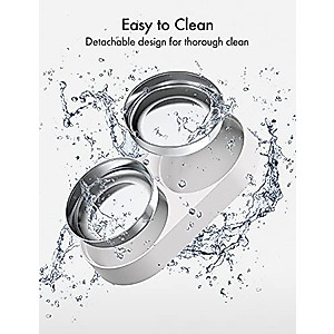 PETLIBRO Pet Food Splitter with Stainless Steel Bowls, Automatic Cat Feeder Bowls for Two Cats or Dogs, Suitable for PETLIBRO Automatic Cat Feeder PLAF005, PLAF006, PLAF103, PLAF203