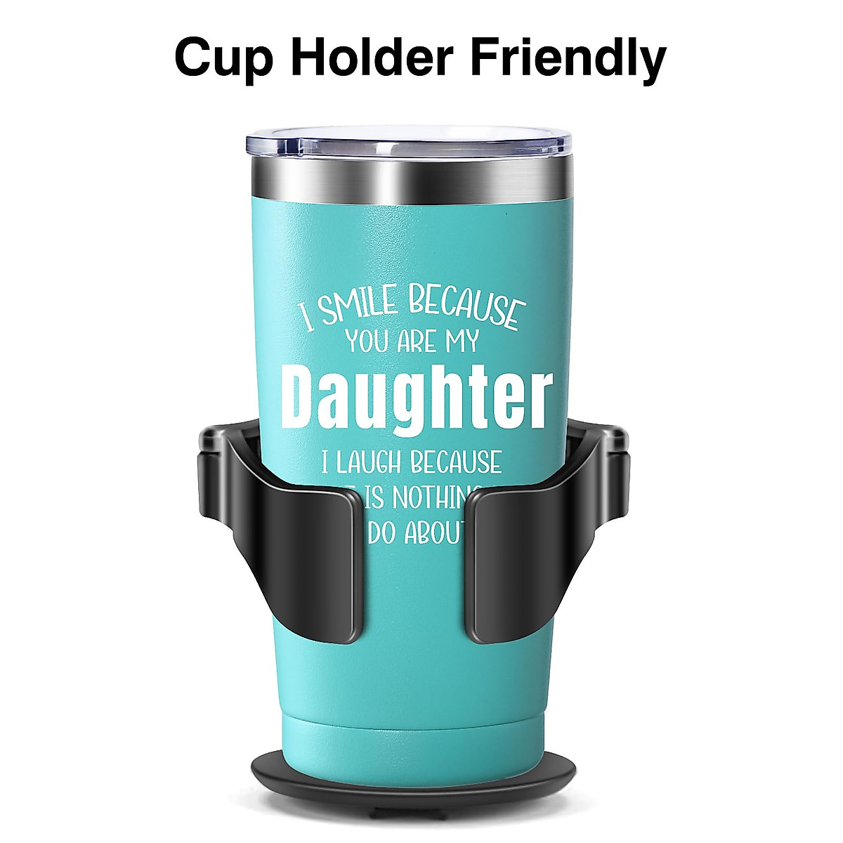 WOELIVE Daughter Gifts from Mom, Dad - Gifts for Daughter - Christmas Birthday Gifts for Daughter, Grown Daughter, Adult Daughter Gifts, 20oz Stainless Steel Insulated Daughter Tumbler