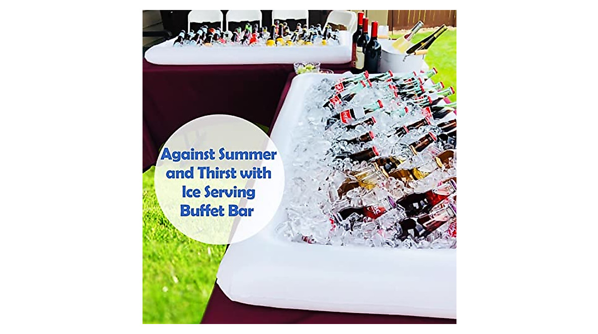 Inflatable Ice Buffet Bar for Parties - Novelty Place