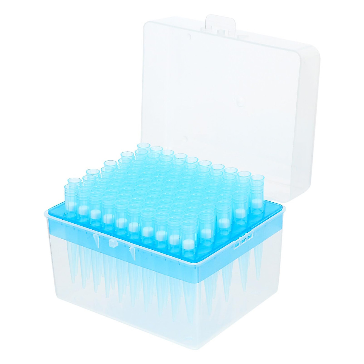 Disposable 1ml Filter Tip Pipette- Extended Tip 1000ul Filter Tip- Easy to Use for Lab Experiment (5 Boxes, Each Box 96pcs)