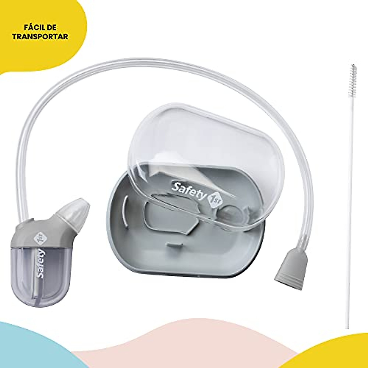 Safety 1st BoogEase Nasal Aspirator, Grey