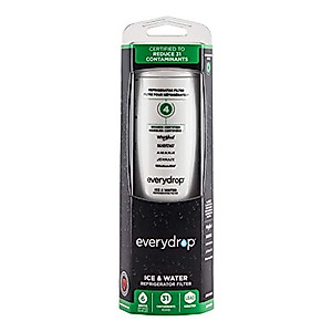 Everydrop by Whirlpool Ice and Water Refrigerator Filter 4, EDR4RXD1, Single-Pack & Affresh Washing Machine Cleaner, Cleans Front Load and Top Load Washers, Including HE, 6 Tablets