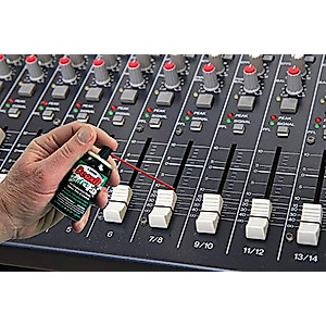 DeoxIT Fader F100S-L2 Spray, Contact Cleaner/Lube/Protector for Conductive Plastics & Carbon Controls, Metered One-Shot Valve, 57g, Pack of 1