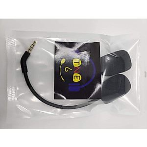 TNE Replacement Game Mic for SteelSeries Arctis 1 Headset 3.5mm Microphone Boom for All SteelSeries Arctis 1 PS4 Xbox One Computer PC Mac Gaming Headphones