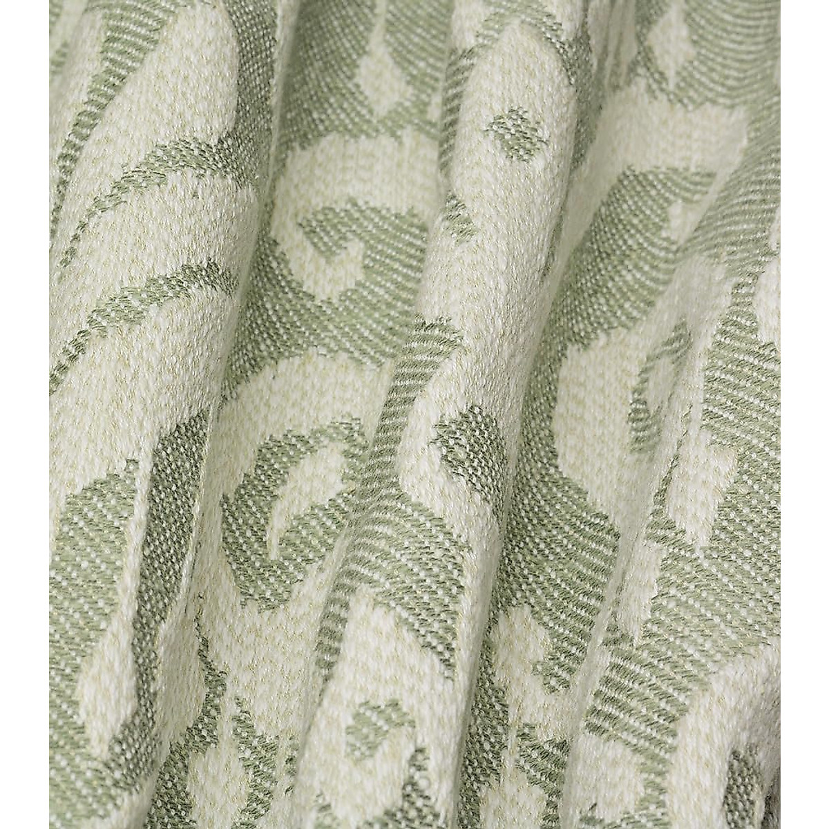 Surface Style Printed Polyester Blend Heavy Weight Fabric by The Yard, Upholstery and Home Décor, Oeko-TEX Certified, 54" Wide, (Ikat Wanderlust, Sage) 54 Inches
