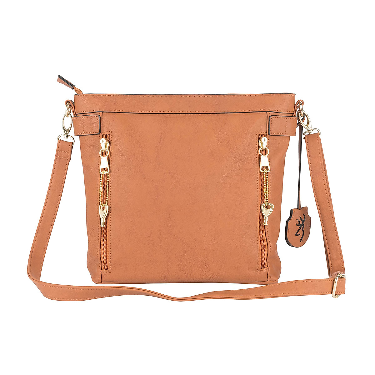 Browning Women's Concealed Carry Purse, Premium Holstered Handbag with Safety Locking Option, Catrina, One Size