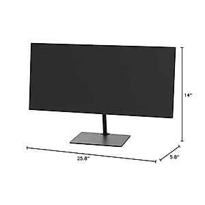 Fiodio 24'' 21:9 75Hz Computer Monitor, 2560x1080P Ultra Wide Full HD Flat Monitor with HDMI Display Ports, Adjustable Tilt, Free-Tearing Eye Care for Home Office, Gaming (DP Cable Included) (23H2F)