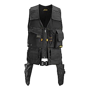 Snickers Workwear Allround Work Tool Vest, L (U4250L), Black