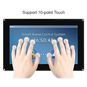XYGStudy 10.1inch Capacitive Touch IPS Panel Display LCD (F) 1024 × 600 Resolution Toughened Glass