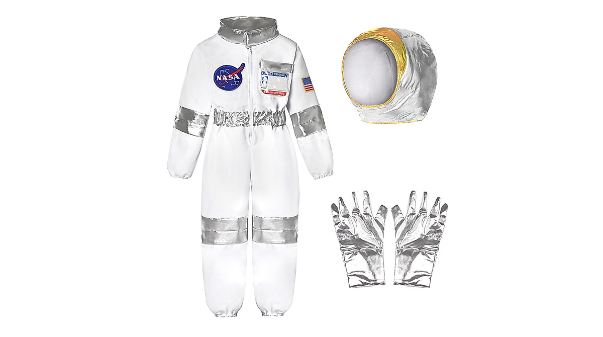 Neilyoshop Kids NASA Pilot Costume - Space Dress Up