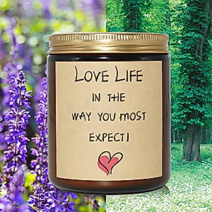 Sage Scented Candles Natural Organic Non Toxic Candles for Home Scented 55-60h Long Lasting Slow Burning Soy Candles Stress Relief Relax Sage Aromatherapy Candle 12 Ounces Total