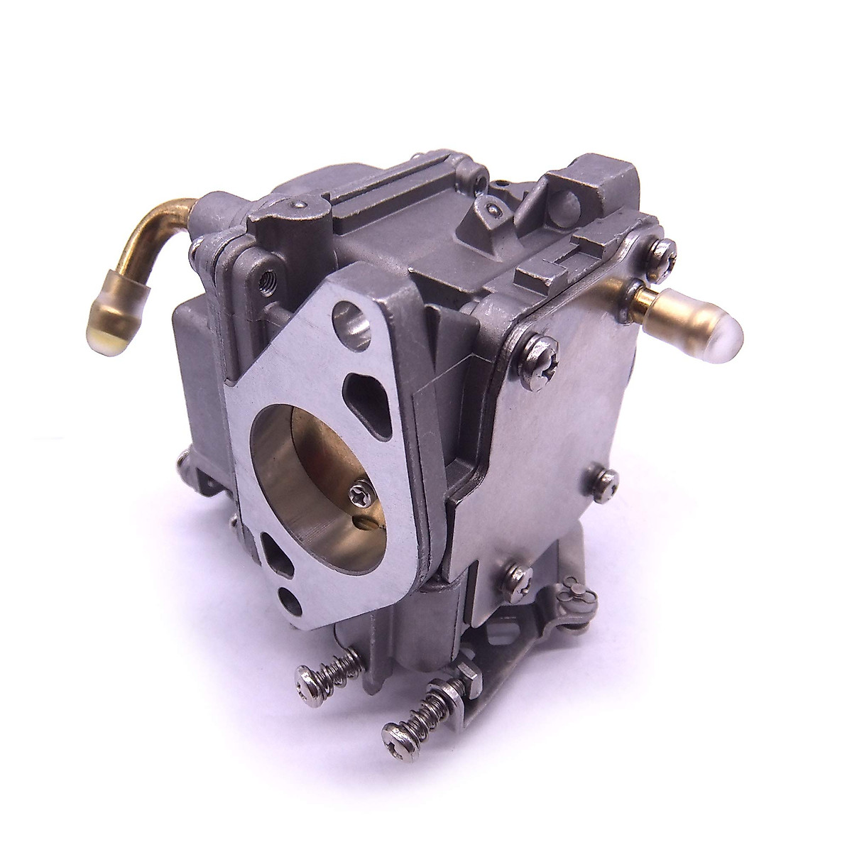 Boat Motor 853720T15 853720T21 8M0109535 Carburetor Assembly for Mercury Marine Mercruiser Quicksilver / 5040597 for Evinrude Johnson OMC BRP Outboard Engine 15HP 4-Stroke, Remote Model