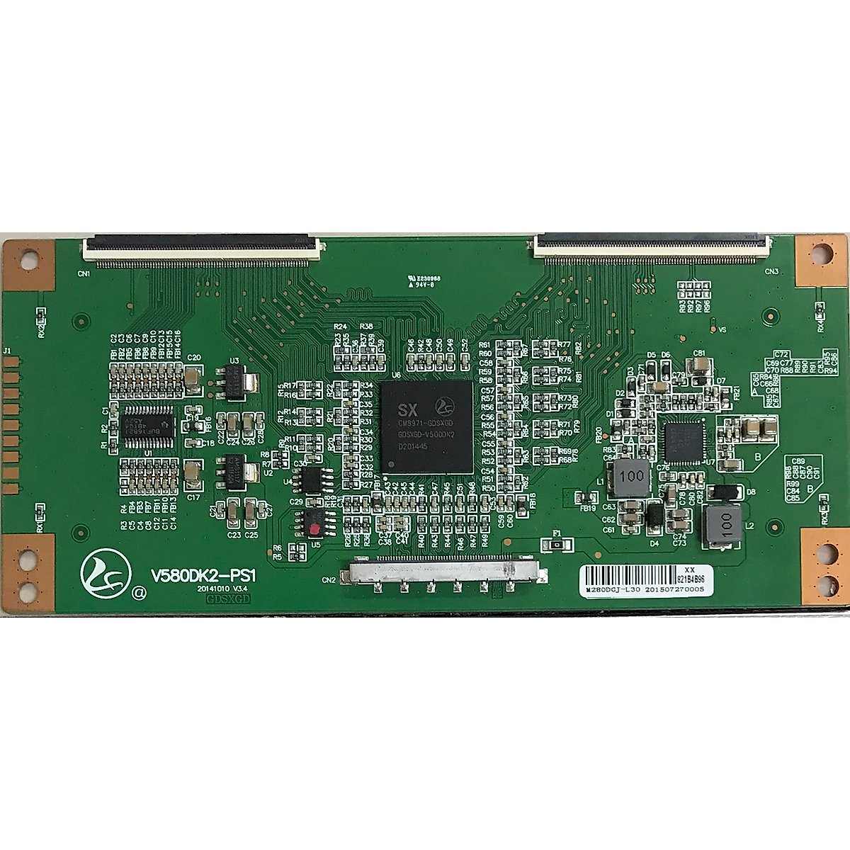 Logic Board V580DK2-PS1 （ White bar Code M280DGJ-L30 ）