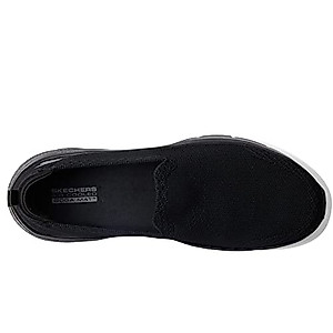 Skechers Women's GO Walk Flex-Bright Summer Sneaker, Black, 8