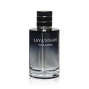 Hybrid & Company SAVANNAH Cologne for Men Eau De Toilette Natural Spray Masculine Scent 3.4 Fl Oz