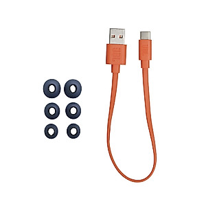 JBL Live Free 2 - True Wireless Noise Cancelling Earbuds, Up to 35hrs of Playtime, 6 mics for Perfect Calls with Zero Noise, IPX5 Waterproof, Oval Tubes for Better Comfort, Isolation, & bass (Blue)