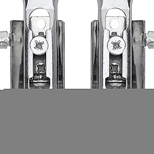 2Pcs Concealed Cabinet Hanger Universal Cupboard Wall Brackets Unit Heavy Duty Kitchen Wall Unit Cabinet Plates for Kitchen Bedroom Dinining Room Study
