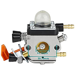 SIMPERAC BG50 Carburetor for Stihl Leaf Blower BG65 SH55 SH85 for Stihl BG50 Carburetor 4229 120 0650 Replace for 42291200608