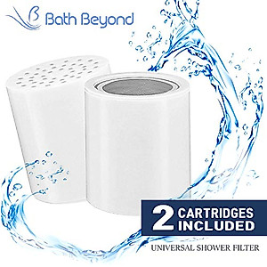 15-Stage Shower Filter Replacement Cartridge with Vitamin C for Hard Water - Shower Water Filter Removes Chlorine Fluoride and Improves The Condition of Your Skin, Hair (2)