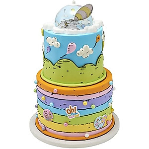 DecoPac Oh, the Places You'll Go! Cupcake Rings, 24 Dr. Seuss Cupcake Decorations For Graduation, Wedding, Birthday, Food Safe Cake Toppers – 24 Pack
