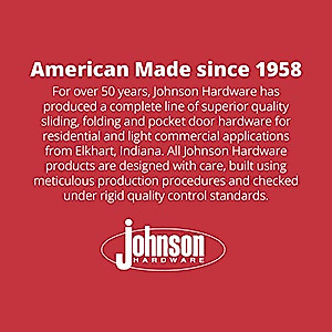 Johnson Hardware 153068SC 1500 Series Soft Close Series Commercial Grade Pocket Door Frame for 2x4 Stud Wall (36 inch x 80 inch)