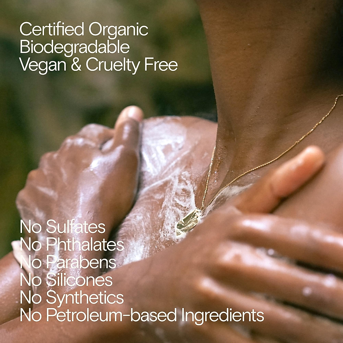 Bathing Culture - Organic Mind + Body Wash | Natural, Biodegradable, Sustainable, Vegan Personal Care (2.7 fl oz, Meadow Vision)