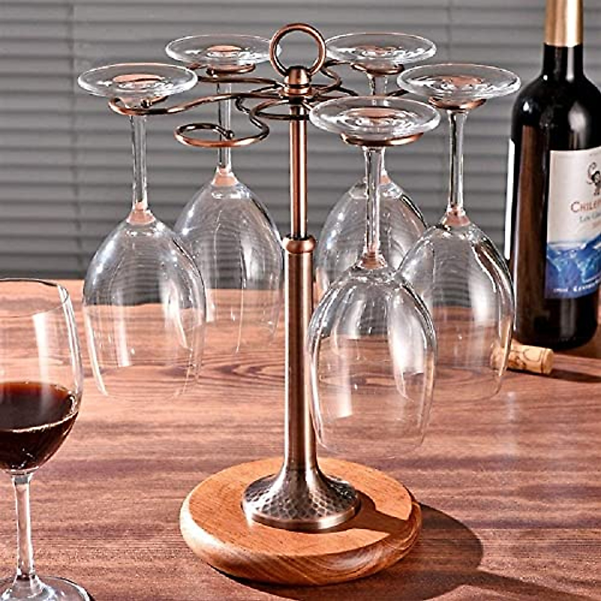 Wine Glass Shelf, Upside-down Home Goblet Iron Art Shelf, Wine Glass Hanging Storage Rack