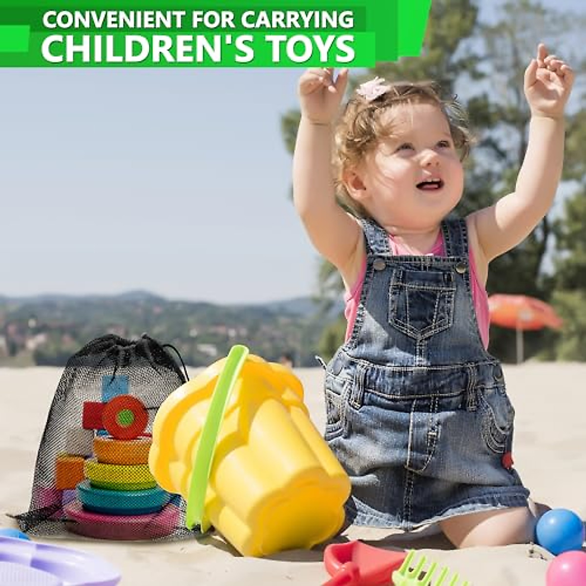 Mesh Bags Drawstring S/5/10 Pcs M/12 Pcs - Mesh Swim Bag Golf Ball Bag Mesh Drawstring Bags Small Mesh Bag Nylon Bag Net Bag Mesh Gym Bag - Tennis Ball Bag Beach Mesh Bag String Bag Mesh Ball Bag