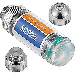 VEVOR 512HZ Sonde 8/5" and 1/4-20" Connectors Rigid Drain Locating & Detecting Small Sewer & Pipelines, Silver