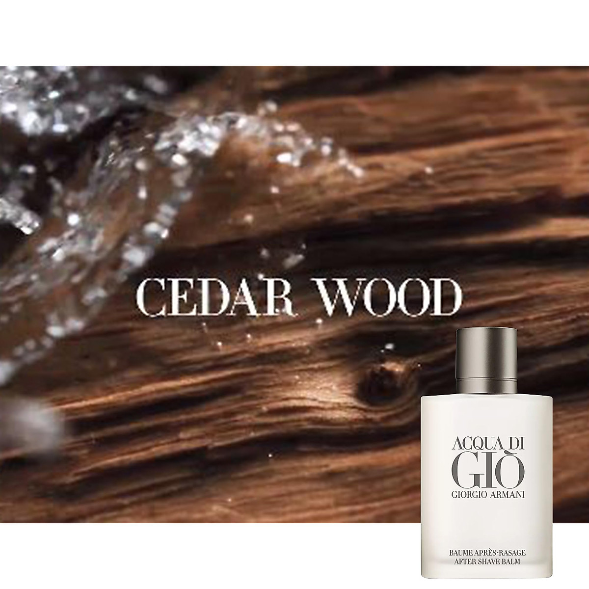 Giorgîo Armanî Acqua Di Gio Shave Balm, 3.4 Oz