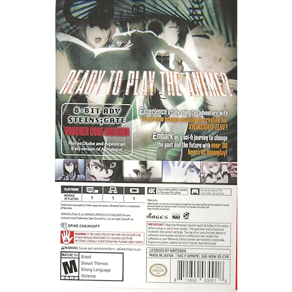 STEINS;GATE ELITE - Nintendo Switch