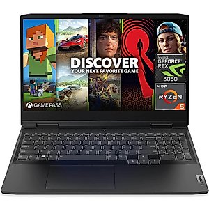 Lenovo 2023 IdeaPad Gaming 3 Gaming Laptop, 15.6" FHD Display, AMD Ryzen 5 6600H up to 4.5GHz, NVIDIA GeForce RTX 3050, 32GB DDR5 RAM, 1TB SSD, Wi-Fi 6, Bluetooth, Windows 11 Home, ‎Onyx Grey