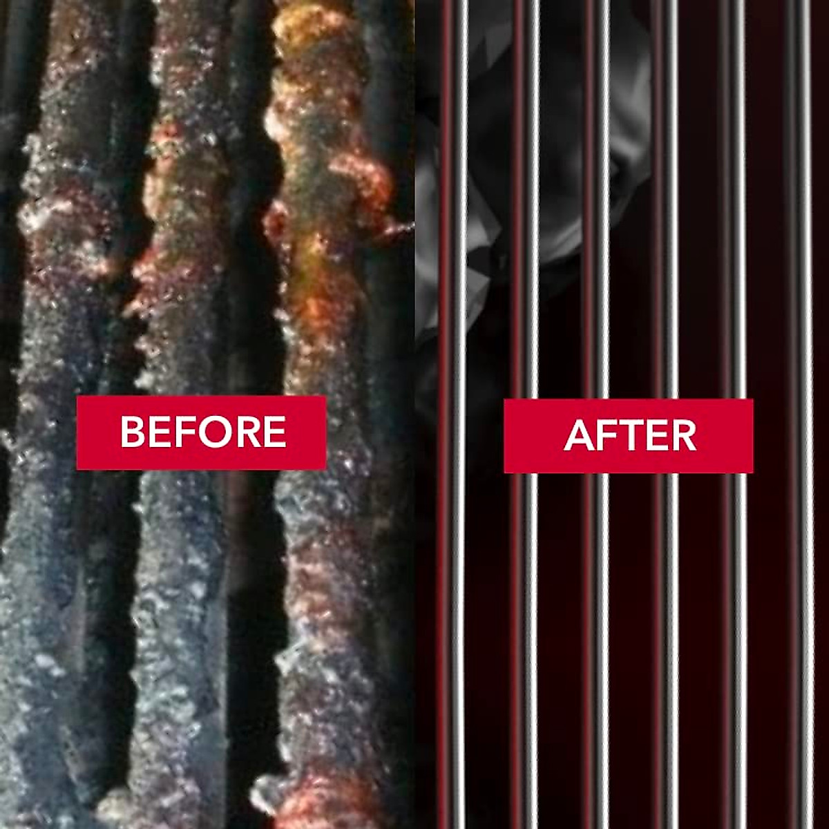 BBQ-AID All Angles BBQ Grill Brush for Outdoor Grill – Cleans All Angles, Large Wooden Handle, and Stainless Steel Bristles - BBQ Brush for Grill Cleaning – Grill Cleaner Brush Safe for BBQ and Grill