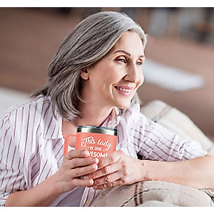 ZAZIKE Mothers Day Gifts for Mom, Women, Wife - Mothers Day Gifts from Daughter, Son - Gifts for Mom from Daughter, Son, Kids - Mom Gifts, Birthday Gifts for Mom, Mom Birthday Gifts, Mom Mug 14 Oz