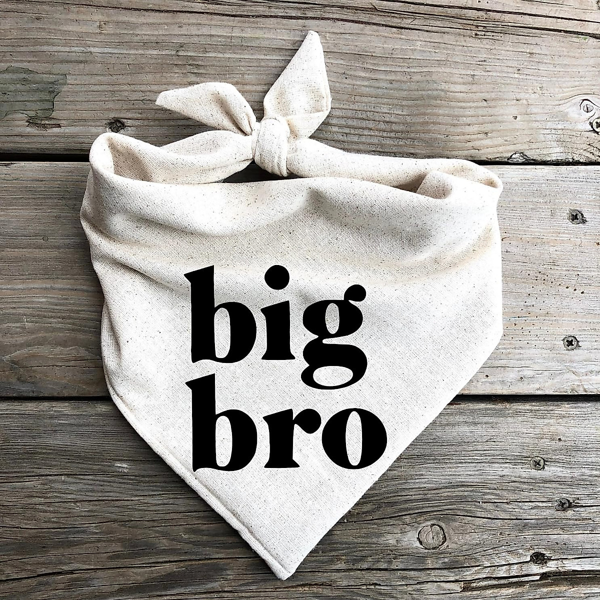 Big Bro Dog Bandana Pregnancy Announcement Baby Announcement to Grandparents (X-Large)