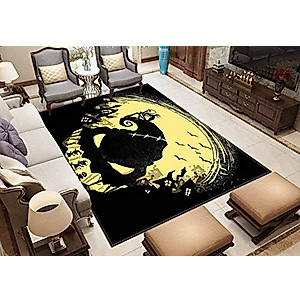 Jack's Nightmare Area Rugs Non-Slip Floor Mat Doormats Home Runner Rug Carpet for Bedroom Indoor Outdoor Kids Play Mat Nursery Throw Rugs Yoga Mat