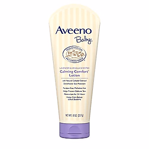 AVEENO Baby Lavender & Vanilla Calming Comfort Lotion 8 oz ( Pack of 2)