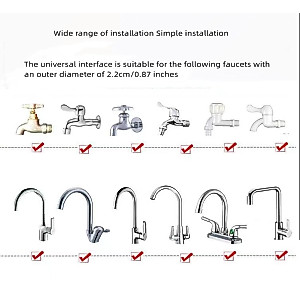 Portable Sink Hose Faucet Sprayer Shampoo Sprayer Sink Spray HoseHandheld Hose Faucet Shower Head Pet Faucet Sprayer Pet Bath Handheld Shower Pet Bathroom Hose Sink Washing
