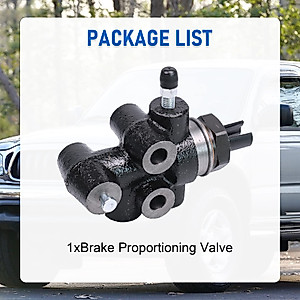 Brake Proportioning Valve Brake Load Sensing Proportioning Valve Replacement for Toyota Tacoma 1995-2004 47910-35320 47910-27081 LDMINDA