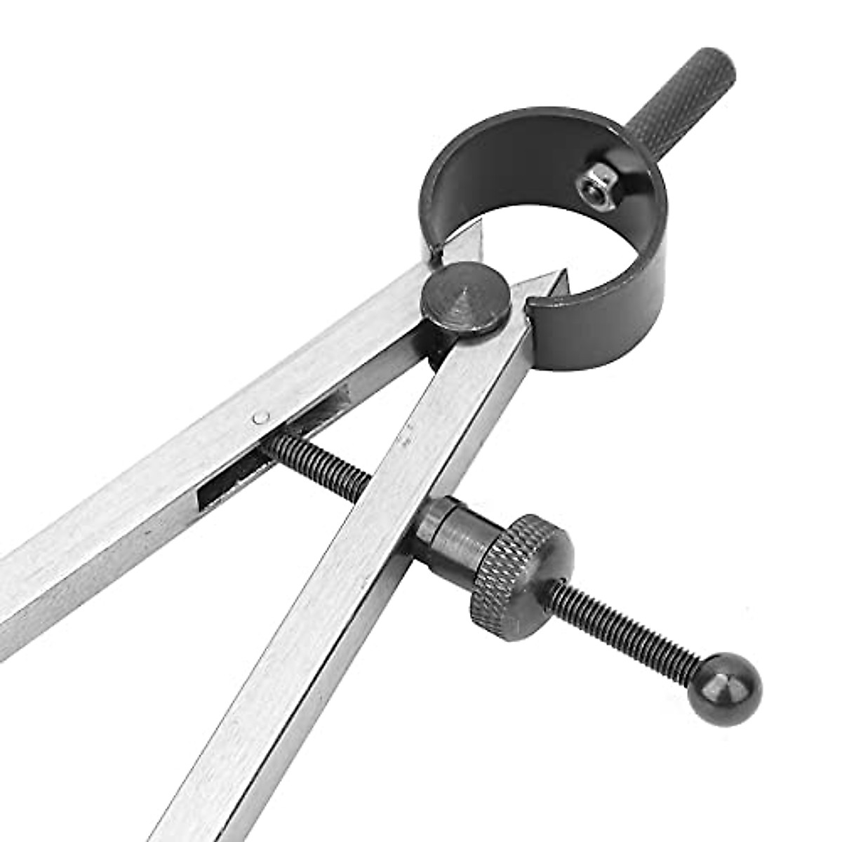 Line Compass, Durable Scriber Wing Divider, Dual Needle Spacing Compass, Carbon Steel for DIY Hardware DIY Accessories(100mm)