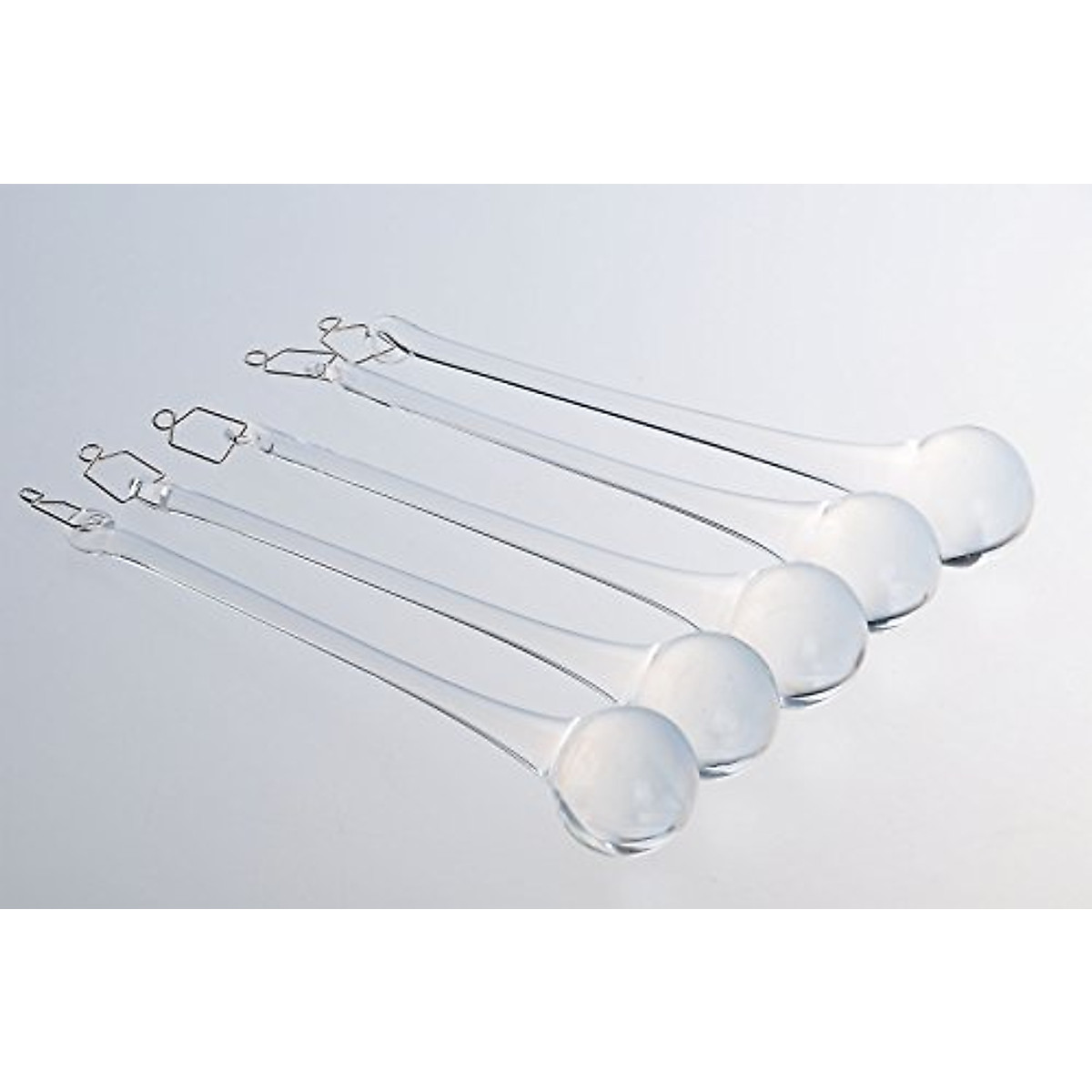 H&D 10pcs 5.9inch Large Crystal Raindrop Chandelier Prisms Hanging Drops Pendants DIY Parts (Clear)