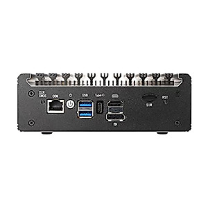 HUNSN Micro Firewall Appliance, Mini PC, OPNsense, VPN, Router PC, Intel Celeron N4505, RS41, AES-NI, 4 x 2.5GbE I226-V, Console, Type-C, HDMI, DP, SIM Slot, 4G RAM, 32G SSD