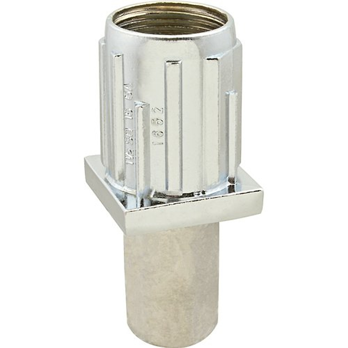 STANDARD KEIL Stainless Steel Bullet Foot For 1 1/2" square tubing 1014-0601-1144