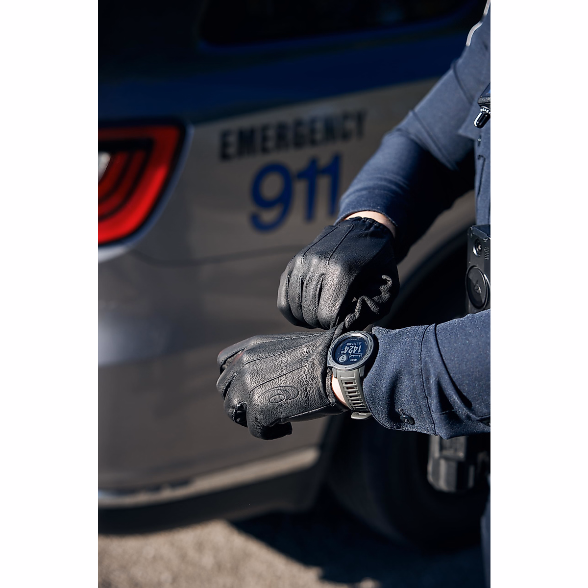 HATCH Large Protective Glove, Black, Unisex