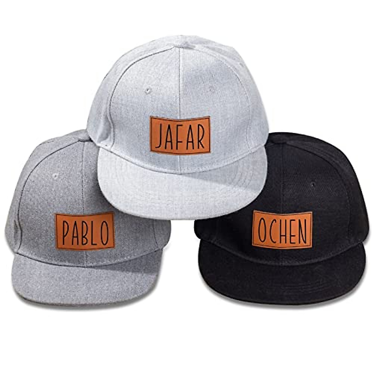 Personalized Toddler Baby Hats,Custom Baseball Caps with Name,Adjustable Snapback Truck Caps for Infants,Softball Caps for Boys Girls and Adults(Style-A)